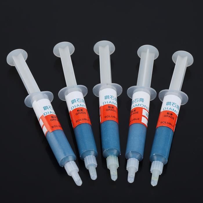 Pwshymi Pâte abrasive diamant 5 pièce/ensemble diamant meulage pâte à ...