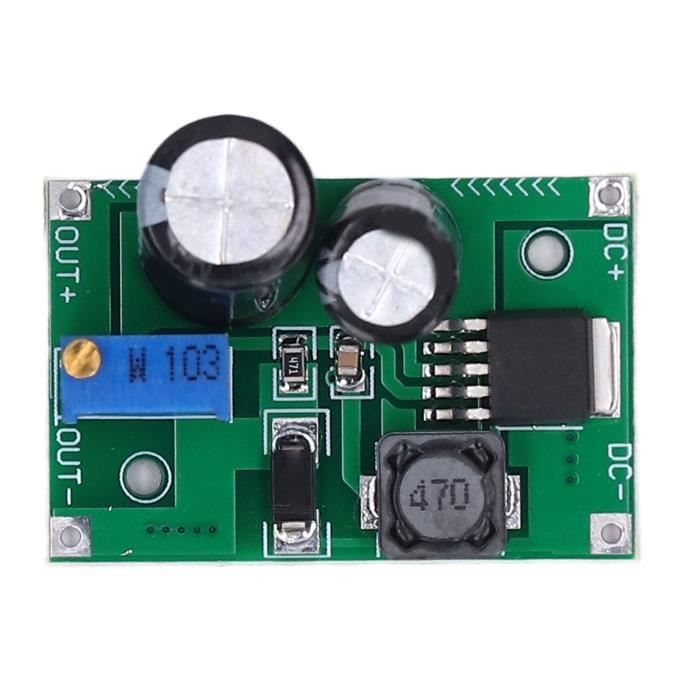 Qiilu Convertisseur Buck réglable DC-DC Module Buck réglable Modules d'alimentation Prise en ...