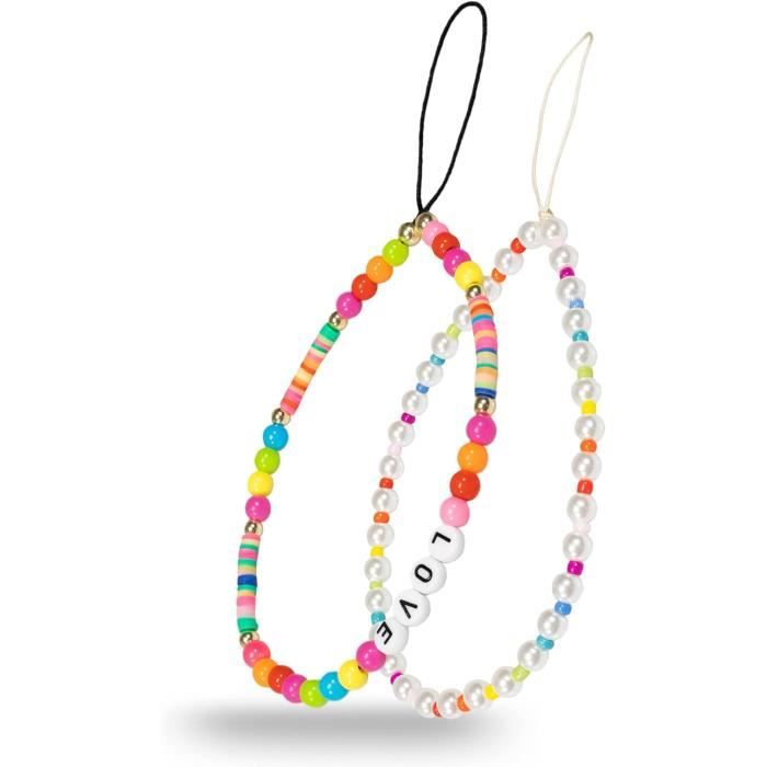 Chaîne Universelle Pour Téléphone Portable En Pierre Naturelle, Pendentif Pour Téléphone ...