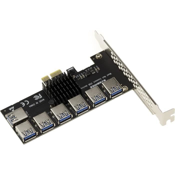 Carte De Réplication Pcie X1 Vers 7 Ports Par Liaisons Usb3 Pour Y ...