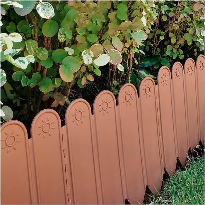 Bordure Jardin, Clôture Paysagère En Matériau Pp À Emboîtement ...