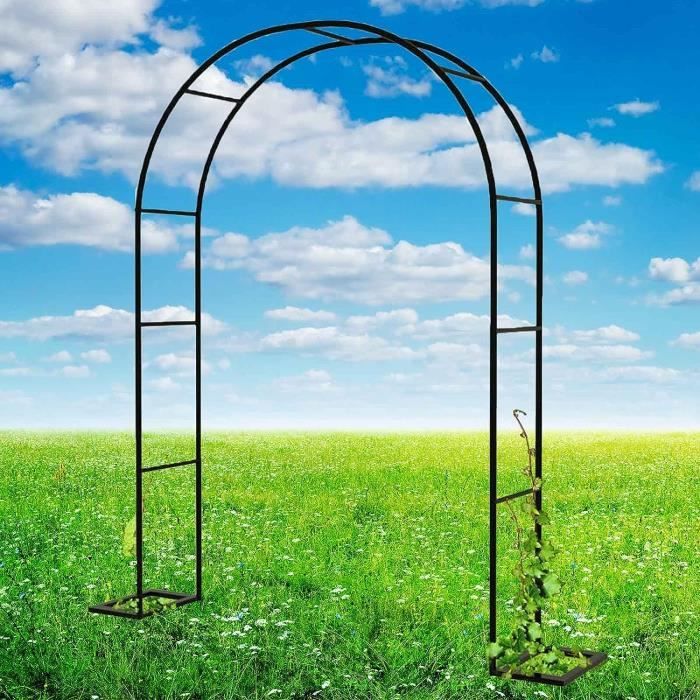 Arceau De Jardin, Arche Rosier Grimpant, Gloriette De Jardin Fer Forge ...