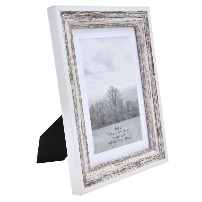 VGEBY Cadre de l'image Cadre photo moderne simple classique gris or ...