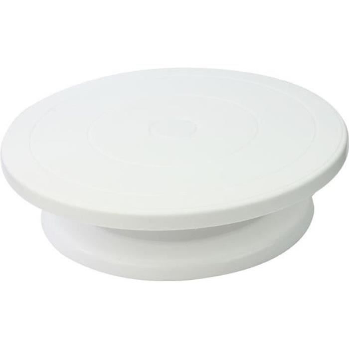 Plateau Plaque Tournant Gâteau Présentoir Support - Cdiscount Maison