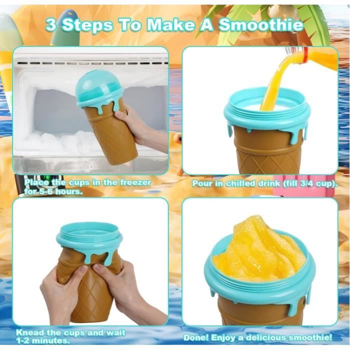 Slushy Cup Slushie Maker Cup DIY Slush Ice Maker, Gobelet de ...