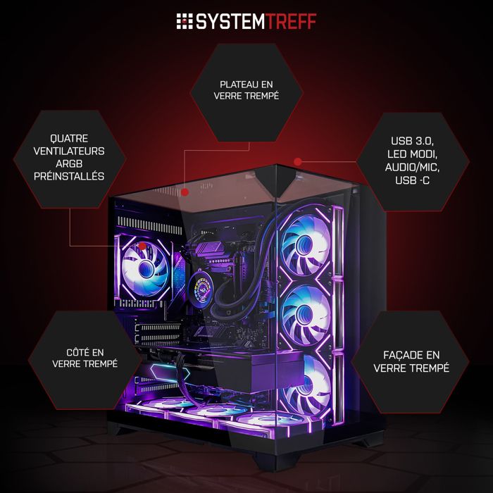 PC Gamer - AMD Ryzen 9 9950X3D2 Dual - Nvidia GeForce RTX 5080 16Go ...