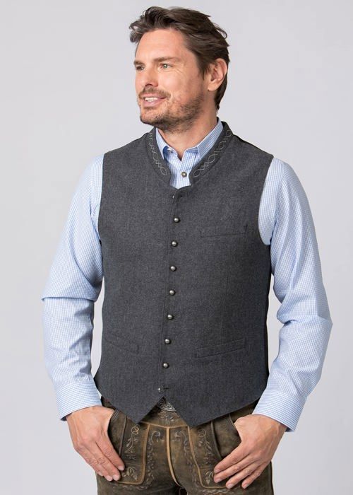 Gilet de costume Stockerpoint - DEVIT GRAU-46 - Gilet Devito Homme Gris ...