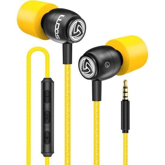 Clamor Écouteurs Intra Auriculaires, Garantie 5 Ans Écouteur avec ...