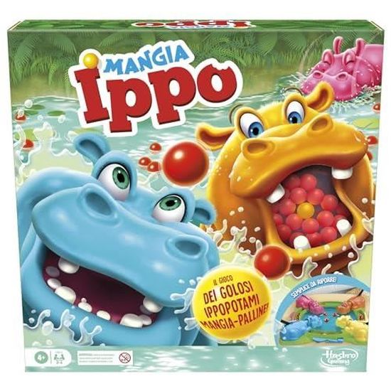 Jeu de société - HASBRO GAMING - HUNGRY HUNGRY HIPPOS REFRESH ...