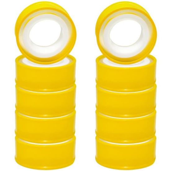 Ruban D'Étanchéité Ptfe 10 Rouleaux Ruban Filetage Téflon Pour ...