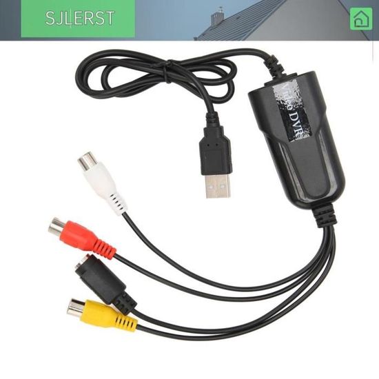 VIDÉO USB SON SON VHS CONVERTER DIGITAL pour OS X, Plug and Play for PC ordinateur portable ...