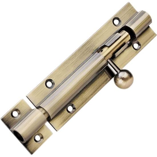 Serrure à Loquet de Porte - TRAHOO - Niveau de sécurité 3 - Cylindre ...