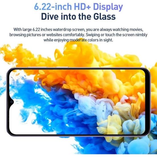 Ulefone NOTE 15 3G Téléphone Portable,Emplacement Pour 3 Cartes,5Go ...