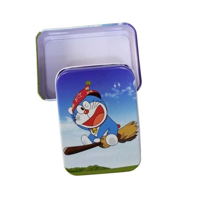 Doraemon 3 pièces-Mini boîte de scellage en fer blanc 9x6.5x2.5 CM, 3 ...