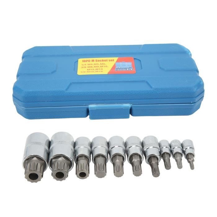 Akozon Ensemble d'embouts à triple carré Trousse Drive Triple Square ...