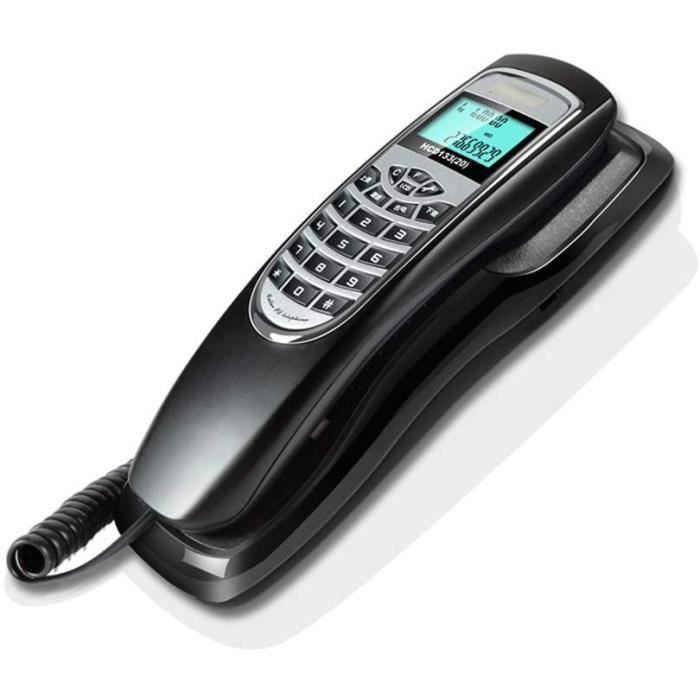 Téléphone LCSHAN Fixe sans Fil créatif Pratique sans Fil Fixe Fixe Fixe ...