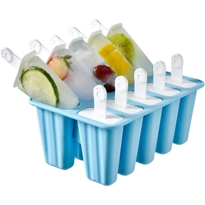 Moules De Popsicle Mini De Glace Silicone Modern 10 Cavités Moules De ...