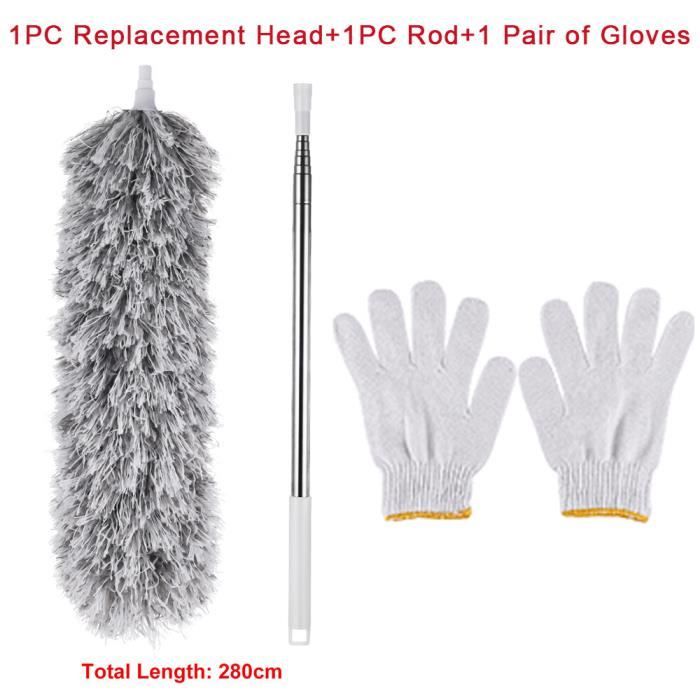Brosse à main,Dépoussiéreur à pliage télescopique réglable,brosse à ...