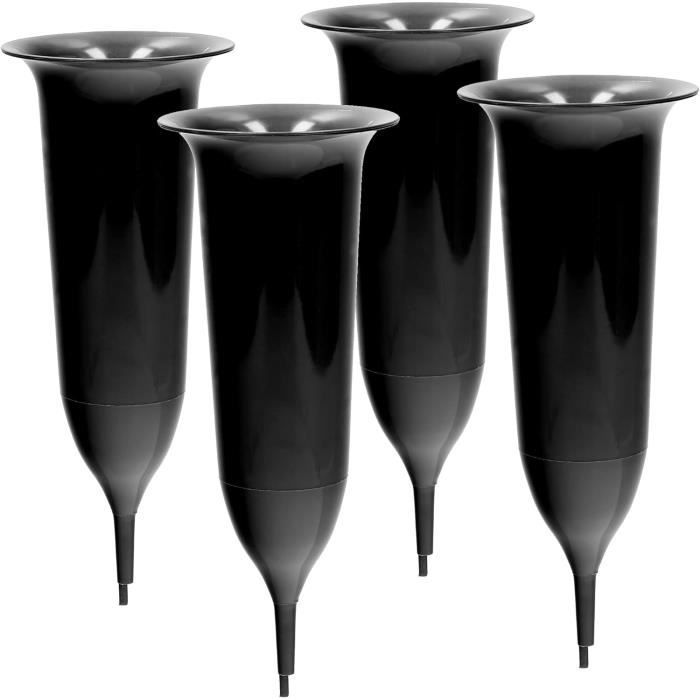 Vase Funéraire Avec Piquet De Terre | Vase De Cimetière | Vase À ...