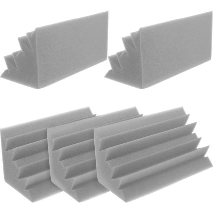 5 Pièces Mousses D'insonorisation Mousse Acoustique Coin Insonorisé ...