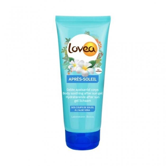 Lovea Après-Soleil Gelée Apaisante Corps à l’Aloe Vera 200ml (lot de 2 ... Lovea Après-Soleil Gelée Apaisante Corps à l’Aloe Vera 200ml (lot de 2 ...