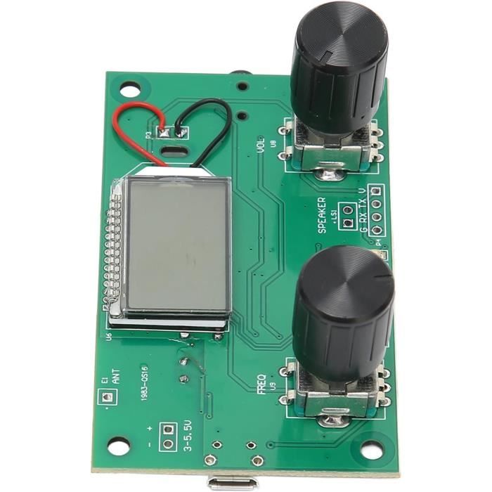 Module Récepteur Fm, Module De Radio Fm Numérique Sortie Stéréo ...
