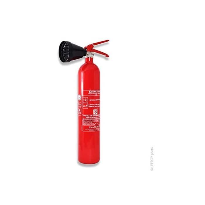 Extincteur au dioxyde de carbone (CO2) 2kg (CS2-A) - Cdiscount Auto