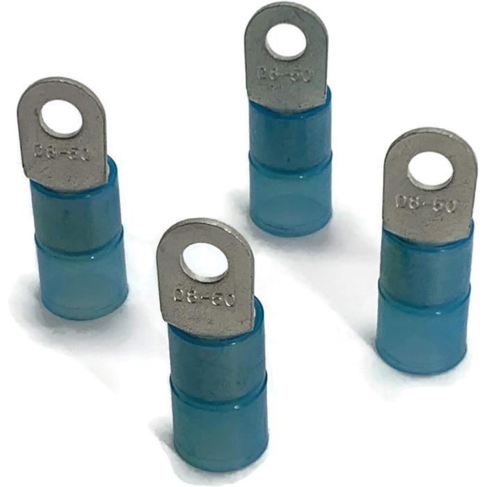 Cosse De Câble 35Mm2 À 50Mm2 Oeillet À 4 Anneaux Isolé M8 Oeillet À Sertir Pour Câble De ...