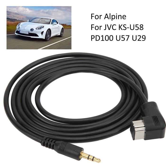 AUN 3.5mm Jack Car AUX in Adaptateur Câble Audio Connecteur Auxiliaire ...