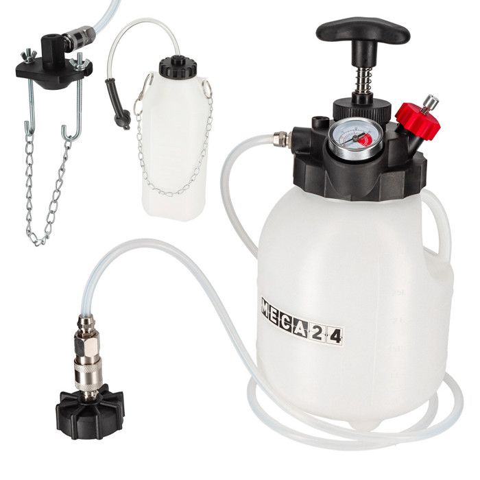 Purgeur de frein à Pompe manuel - 3 litres - Purgeur liquide de frein ...