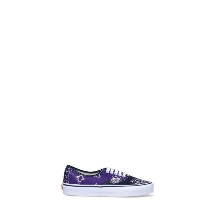 BASKETS VANS, TISSU 100%, couleur VIOLET, Semelle en caoutchouc, FW21 ...