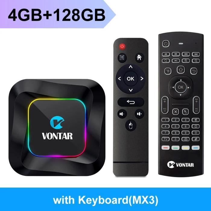 Box multimedia - VONTAR - Boîtier décodeur TV R3 Android 13 - 4K ...