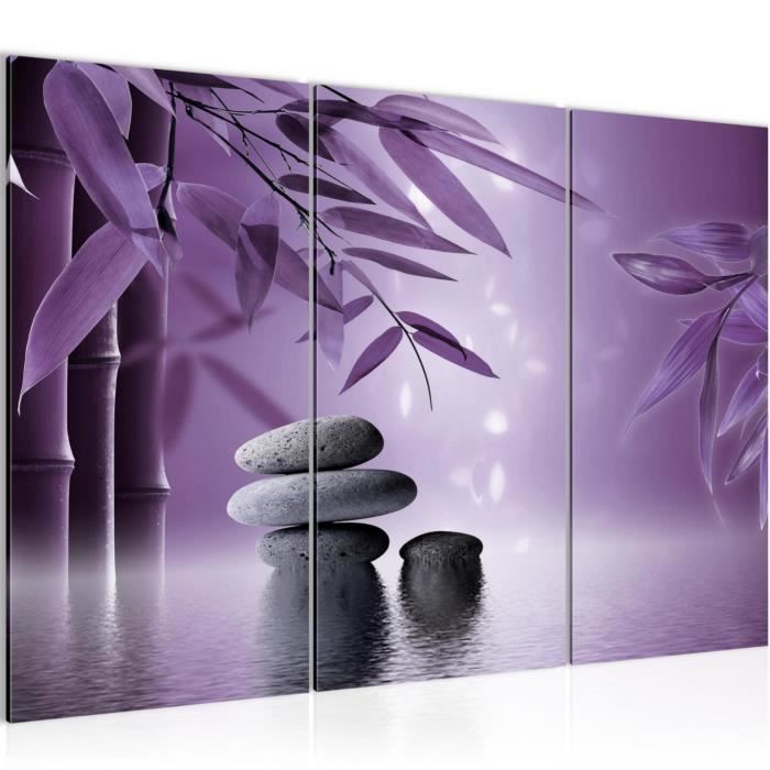 Runa art Tableau Décoration Murale Pierres Feng Shui 120x80 cm - 3 ...