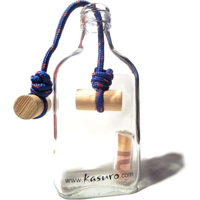 Kasuro coffre-fort à enigme bouteille et nœd | bouteille cadeau ...
