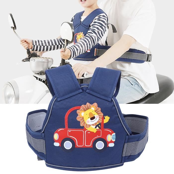 VGEBY Harnais de sécurité pour moto Moto équitation vélo enfants ...