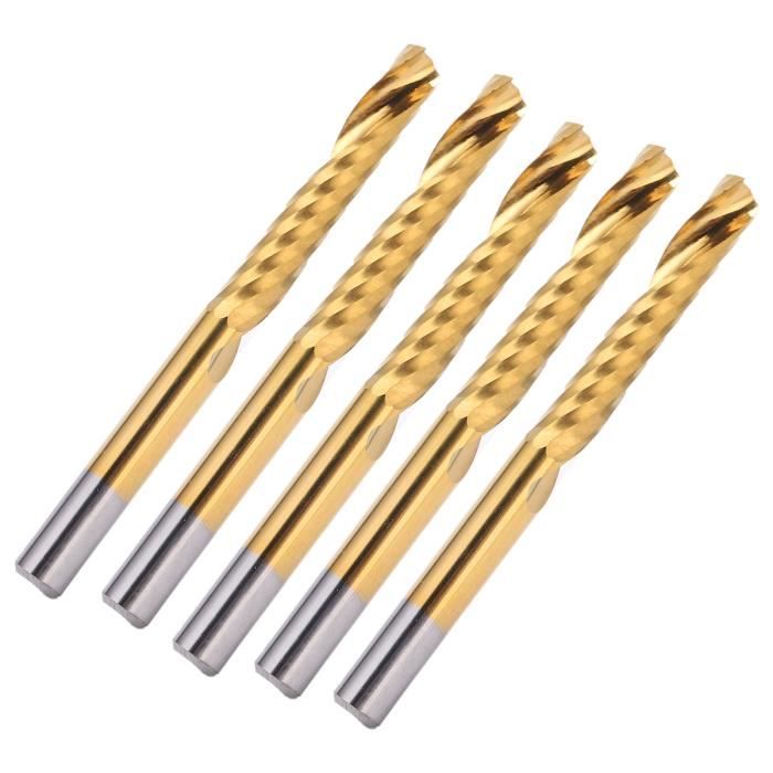 Meche A Bois YOSOO Bit De Routeur Fraise En Spirale, Accessoires De ...