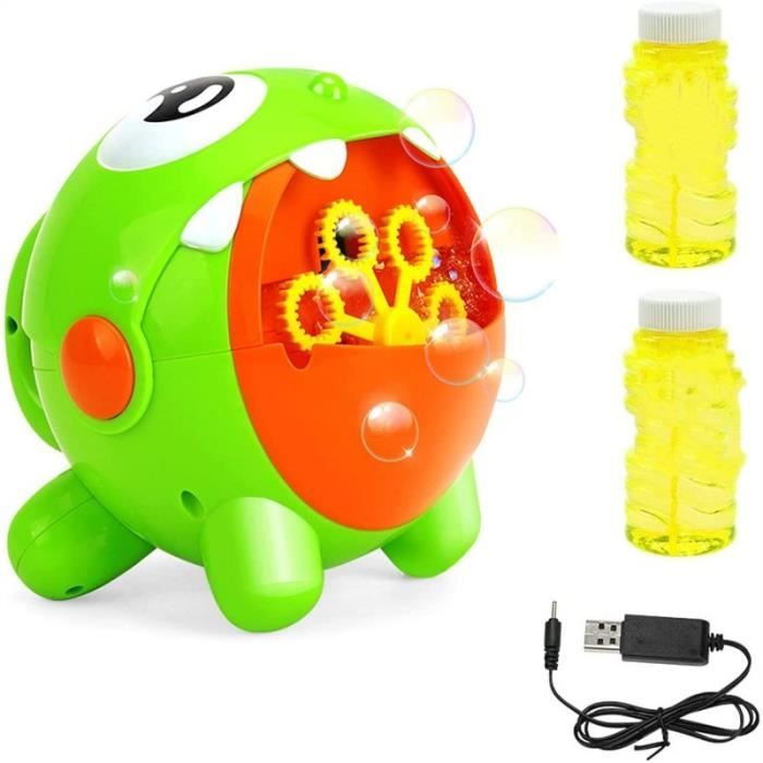 Machine à Bulles Automatique Électrique Recharge USB Jouet de Bain ...