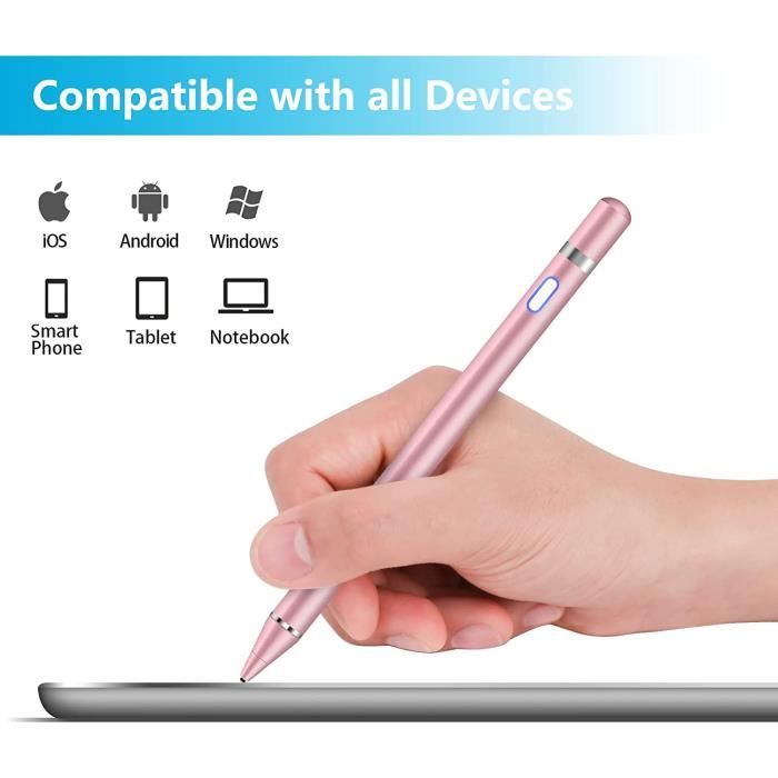 MEKO Stylet capacitif pour iPad, stylet numérique rechargeable à pointe ...
