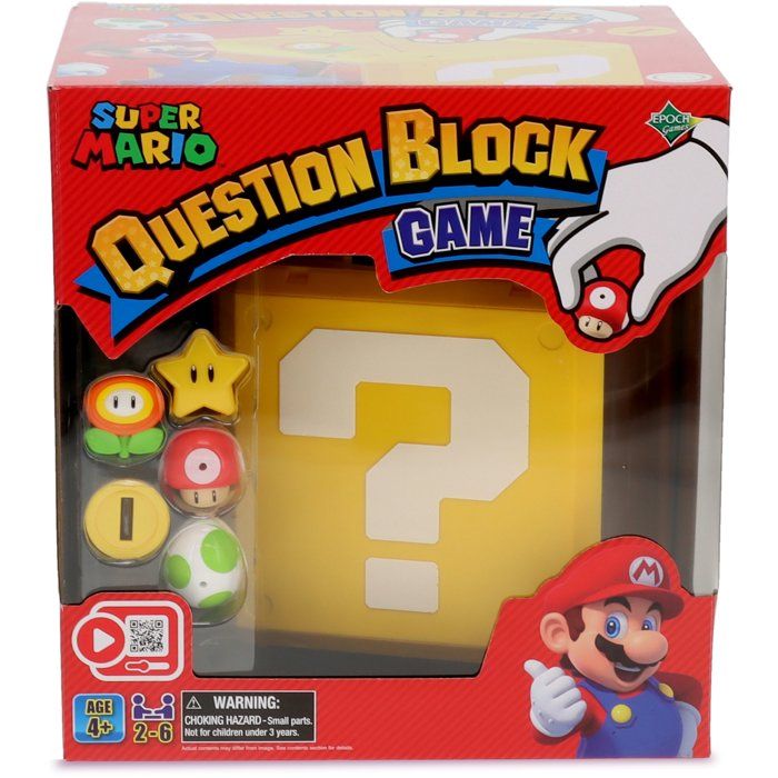 Super Mario Question Block Game - Super Mario - EPOCH GAMES - Cdiscount ...