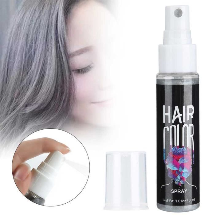 Spray colorant cheveux MXZZAND - Gris - Spray de Teinture Capillaire ...