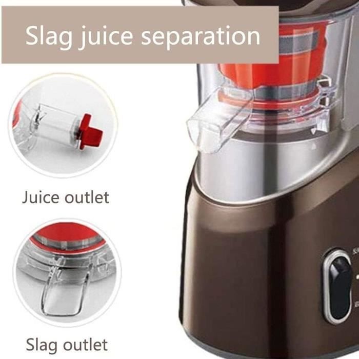 Machine À Presse-Agrumes À La Bouche Large. Juicers Fruits Entiers Et Légumes. Extracteur De Jus ...