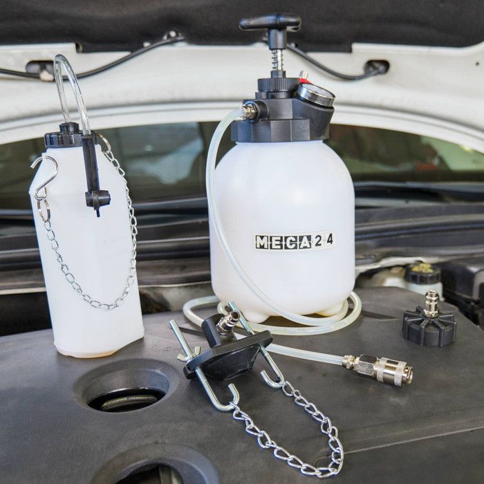 Purgeur de frein à Pompe manuel - 3 litres - Purgeur liquide de frein ...