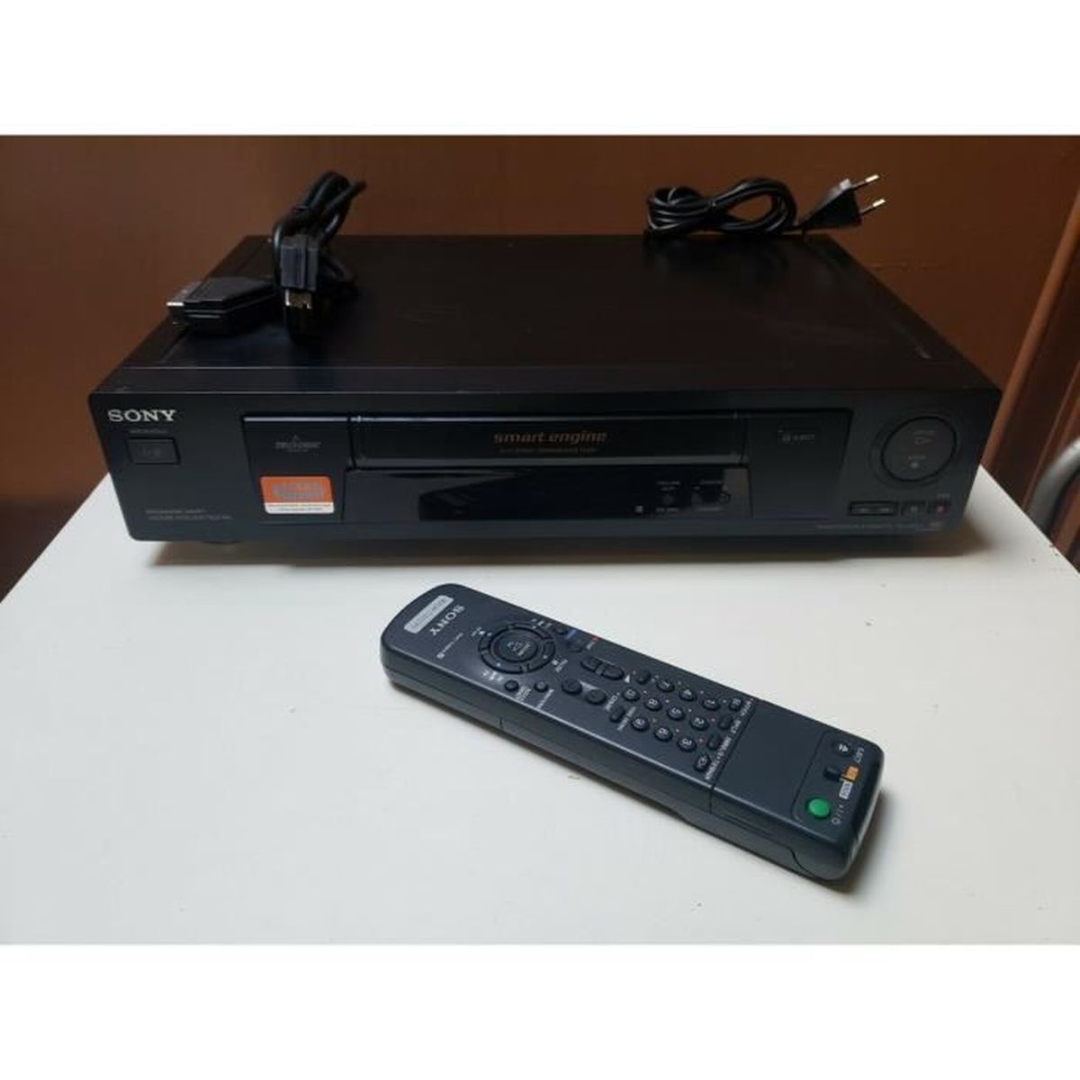 MAGNETOSCOPE SONY SLV-SE600 LECTEUR ENREGISTREUR K7 CASSETTE VIDEO VHS VCR + TEL - Cdiscount TV ...