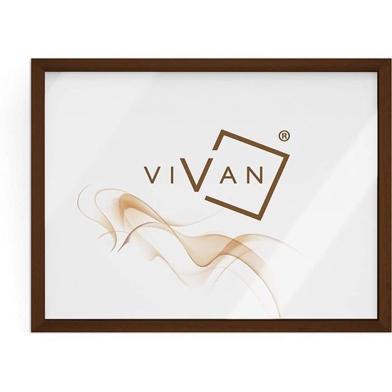 Cadre, Marron (Bois Noyer), Format Image 50 X 70 Cm[u434] - Cdiscount ...