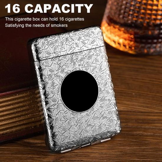 Boite À Cigarettes Rétro En Métal Boite À Cigarettes En Métal Étui À ...