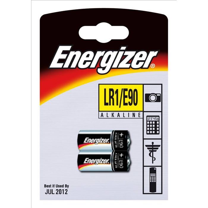 ENERGIZER 2 piles Alcalines LR01 / E90 - Cdiscount Bricolage