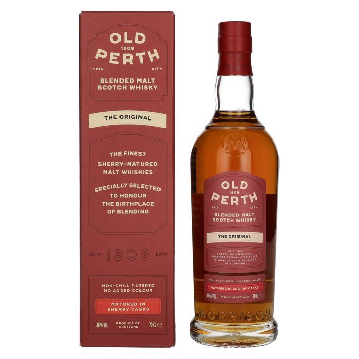 Old Perth The Original Blended Malt Scotch Whisky Sherry Casks 46% Vol ...