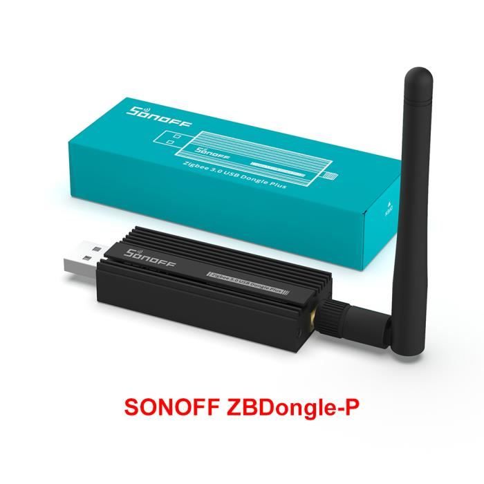 ZBDongle-P-SONOFF-ZB Dongle USB Zigbee 3.0, Z750ongle Plus Universal via ZHA ou Zigbee2MQTT ...