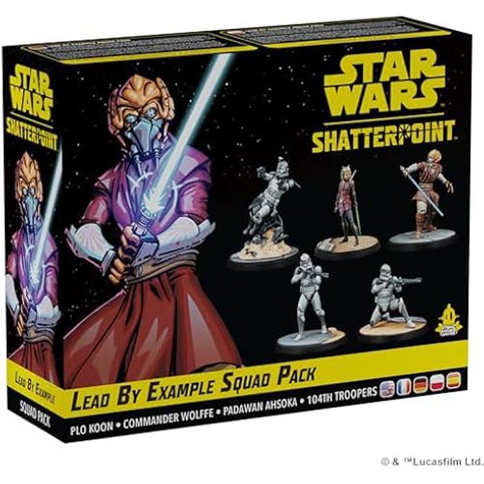 Atomic Mass Games Star Wars: Shatterpoint Lead by Example Squad Pack ...