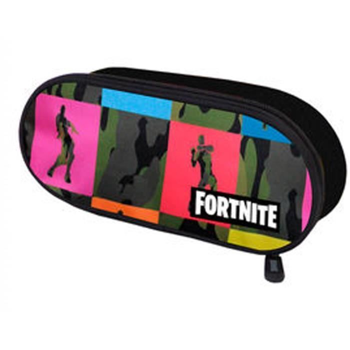 FORTNITE - Trousse scolaire 22cm collège FORTNITE COLORS Multicolor ...